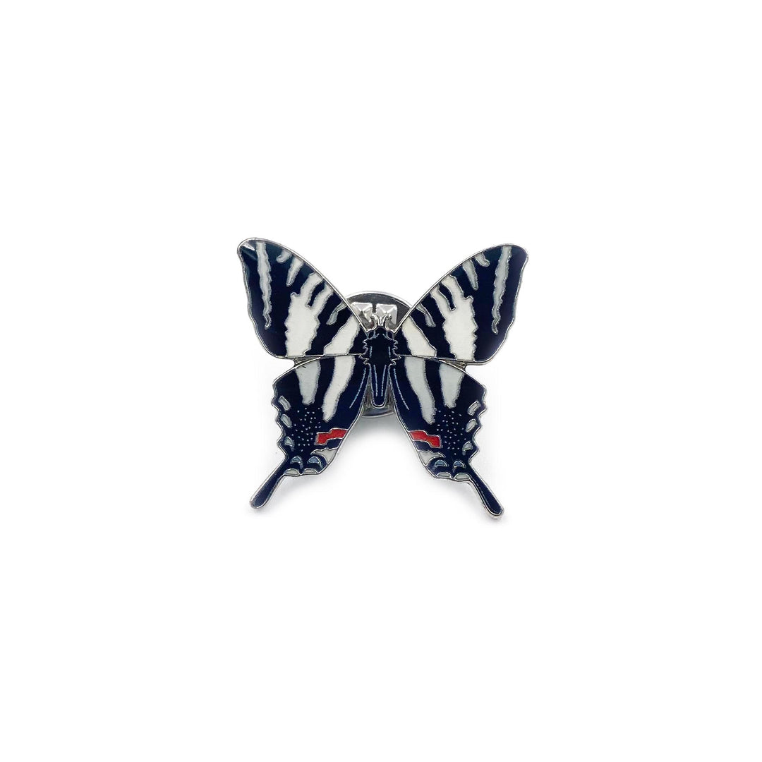 Zebra Swallowtail Butterfly Pin Badge | ZSL Shop