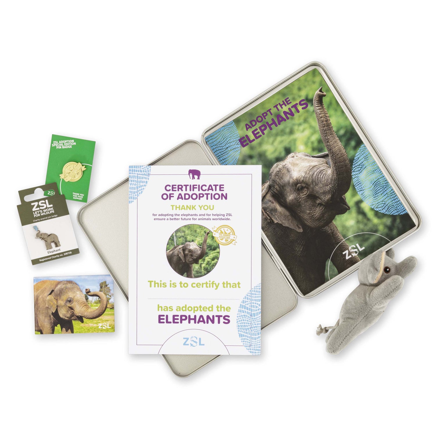 Adopt an Elephant | Adoption Packs | ZSL Shop