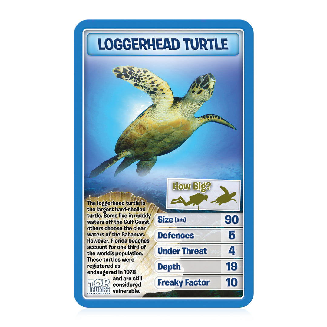 Top Trumps Creatures Of The Deep | ZSL Shop