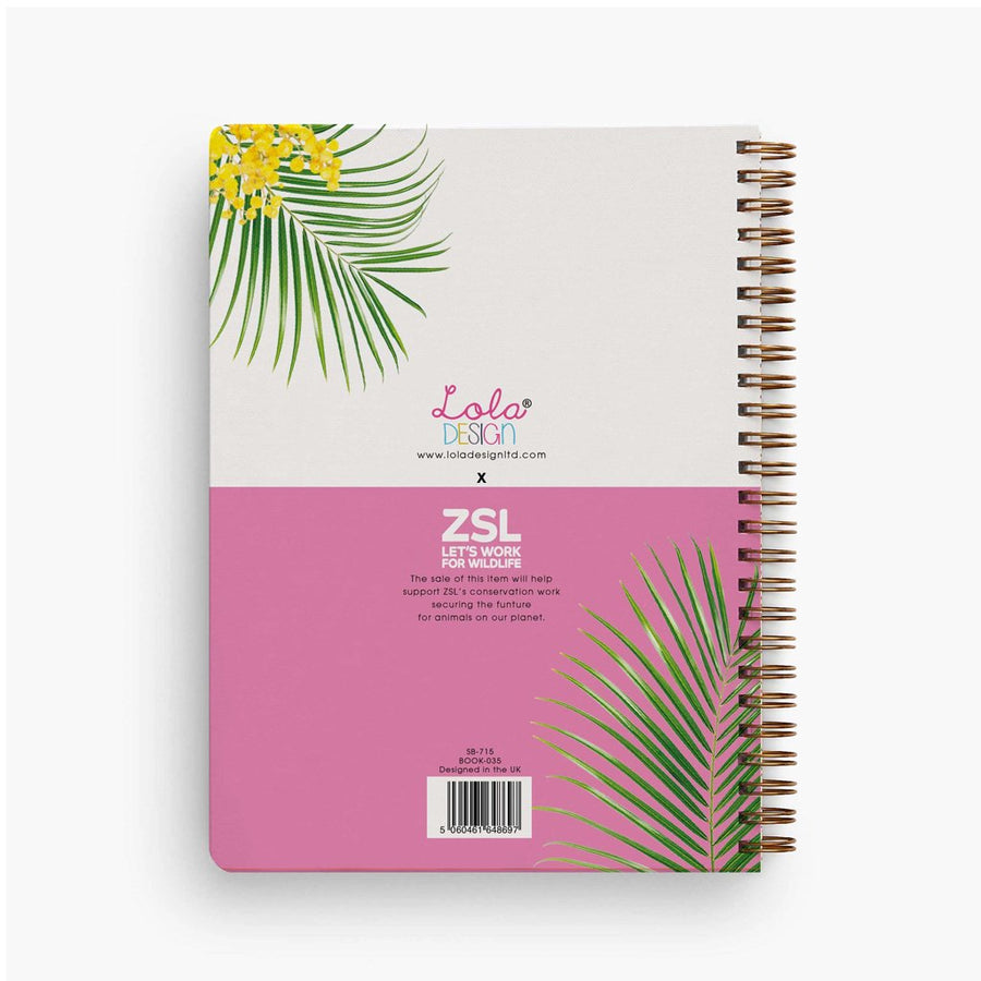 Lola Giraffe Organiser Notebook | ZSL Shop