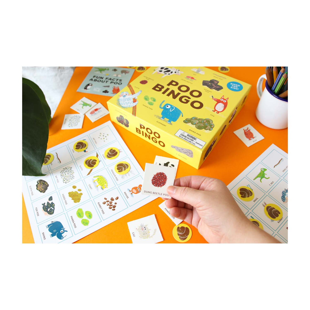 Poo bingo board game| ZSL Shop