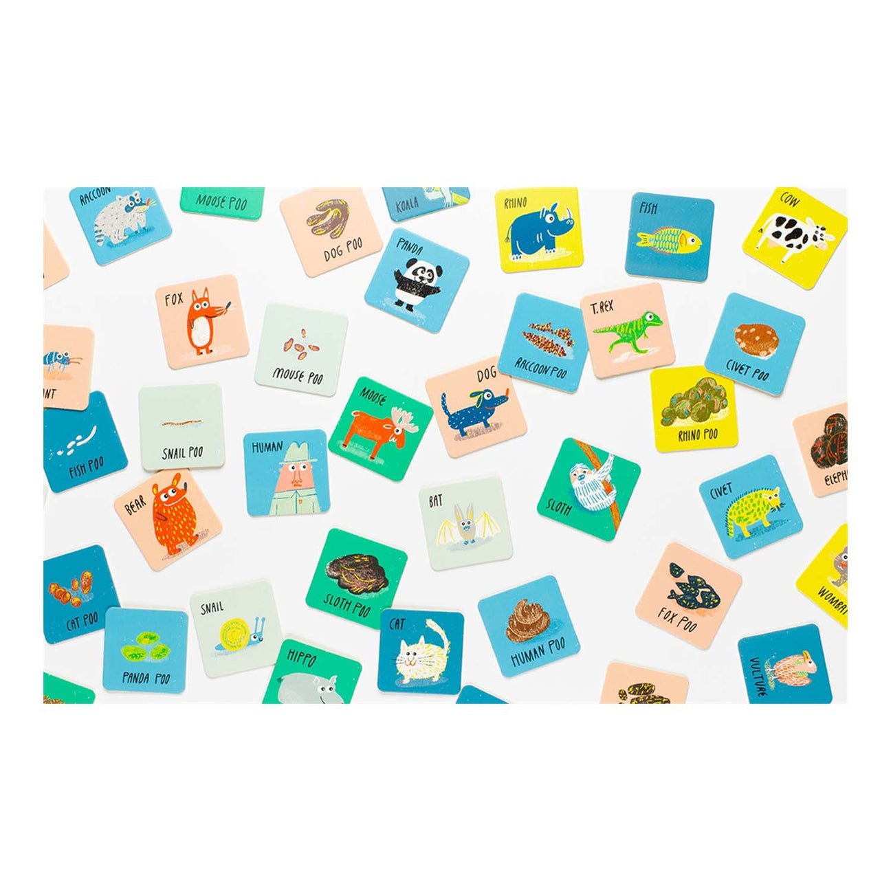 Who did this poo? Children's Matching Game| ZSL Shop